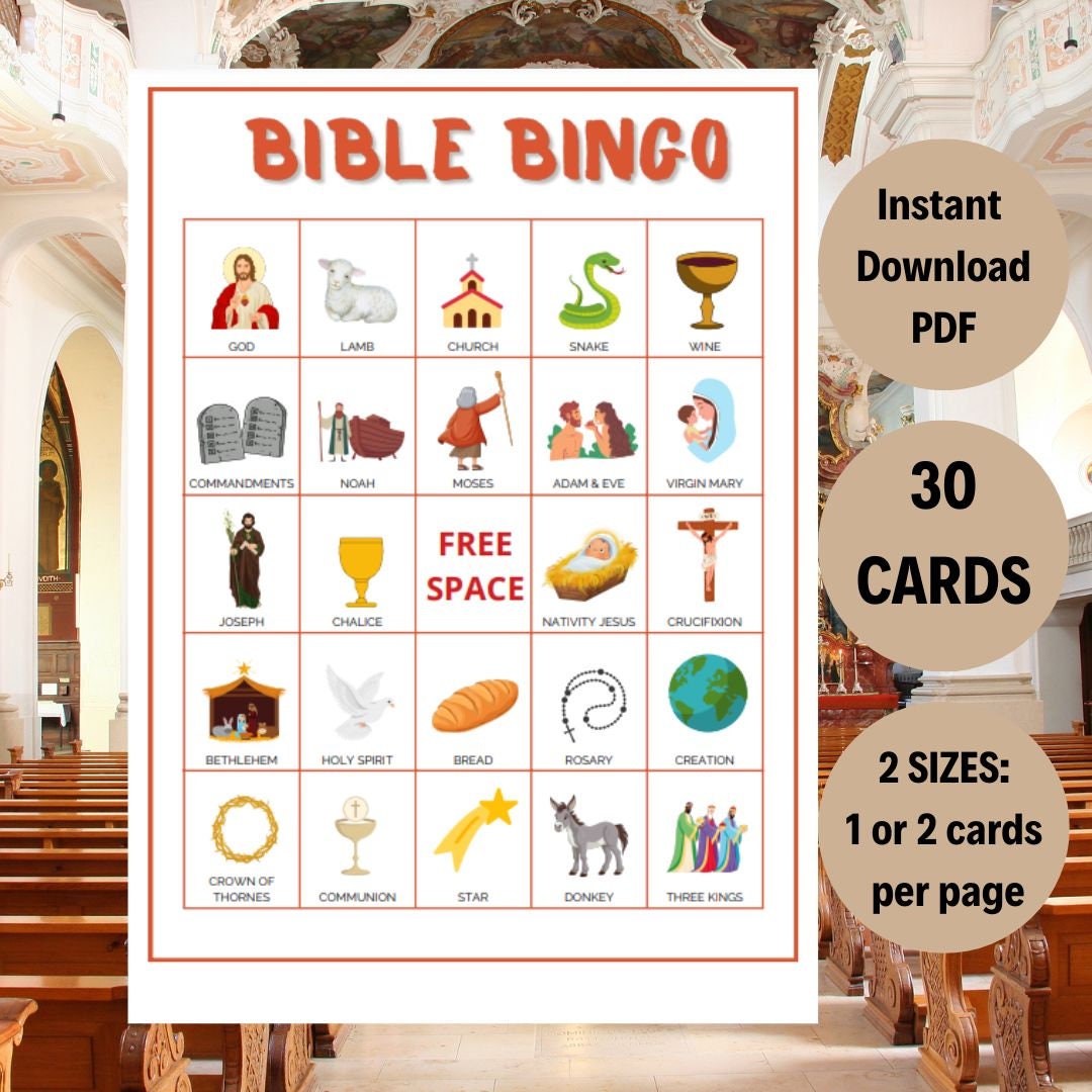 Bible Bingo Game, Bible Games, Bible Jeopardy, Bible Puzzles, Christian ...