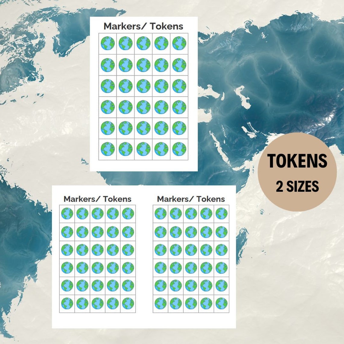 Countries Bingo Game: Geography Classroom Activity (PDF Download) - Etsy