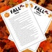 Fall Trivia Game: Autumn Quiz Printable (PDF Download) - Etsy