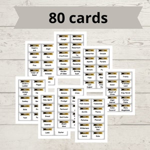 Bible Pictionary Game, Pictionary Word Game, Charades Game, Bible Games ...