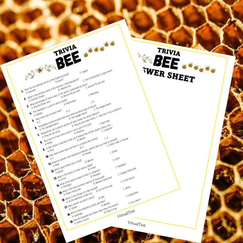 Beetrivia, Bee Quiz, Animal Trivia, Animal Trivia Game, Fun Animal ... Beetrivia, Bee Quiz, Animal Trivia, Animal Trivia Game, Fun Animal ...