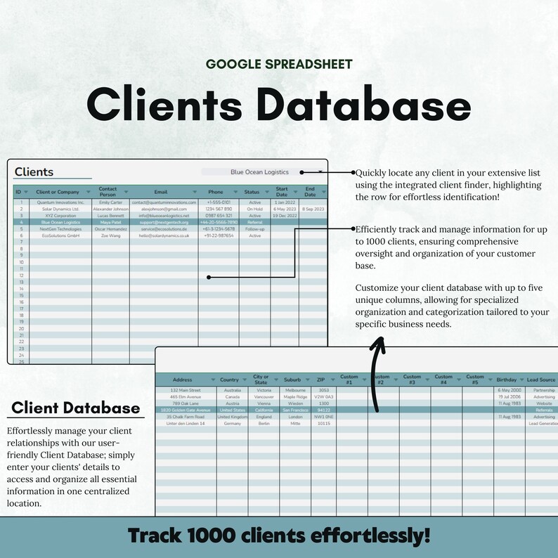 Small Business Bookkeeping Spreadsheet Inventory Tracker Order Tracker ...