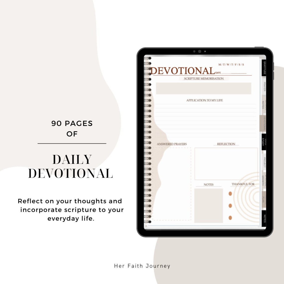 2022 Digital Planner | Goodnotes | Faith Planner | Christian Digital ...