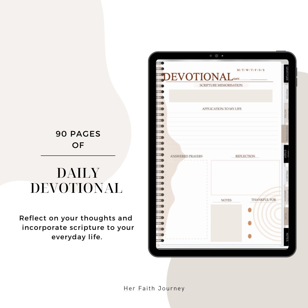 2022 Digital Planner | Goodnotes | Faith Planner | Christian Digital ...