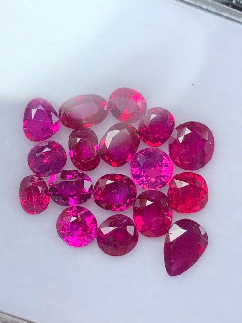5.25 Ct Natural Ruby Viet Nam, Unheat Ruby Lucyen - Etsy Australia