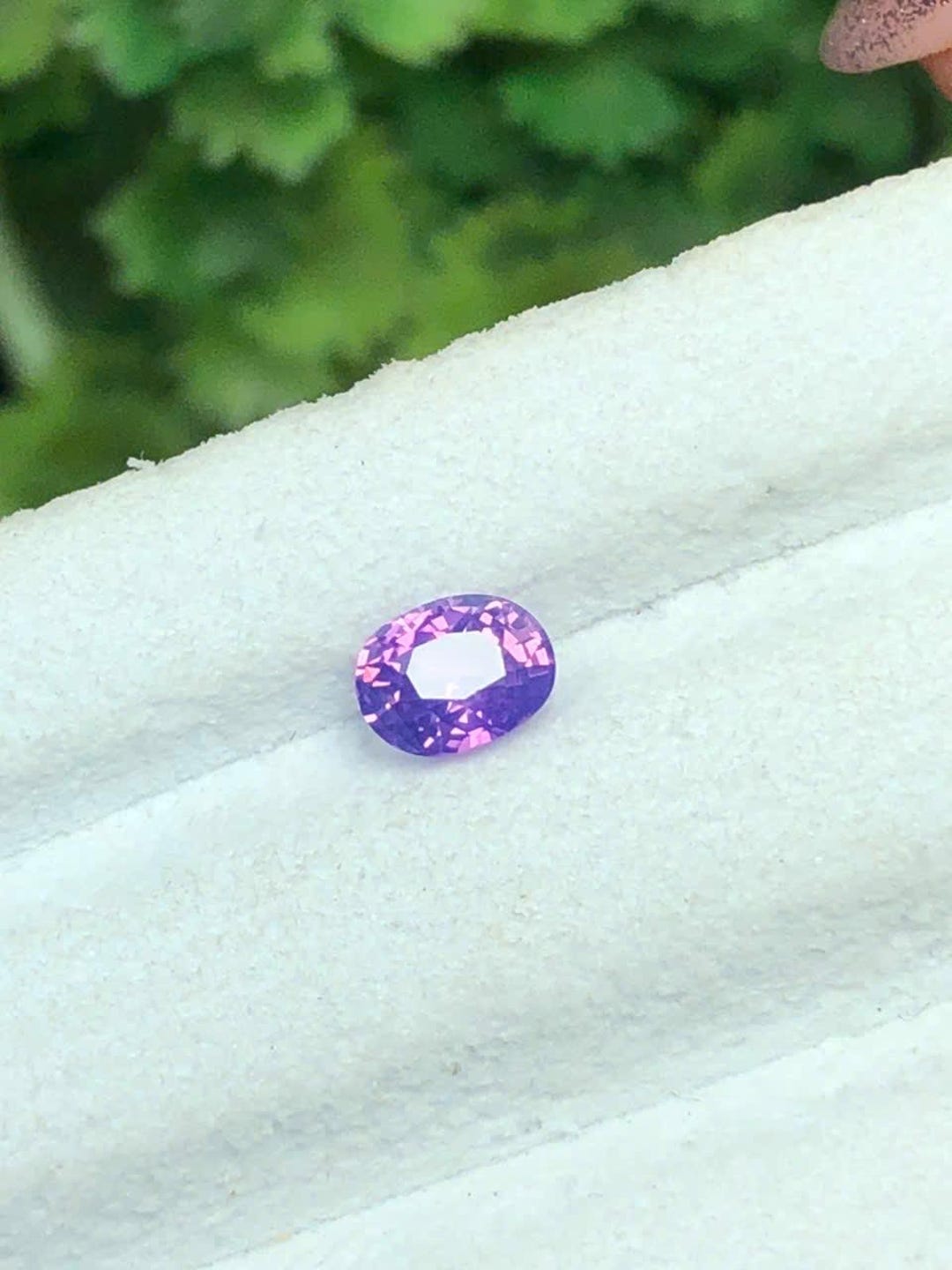Saphir du Vietnam de 0,52 ct, forme coussin, saphir opalescent, saphir ...