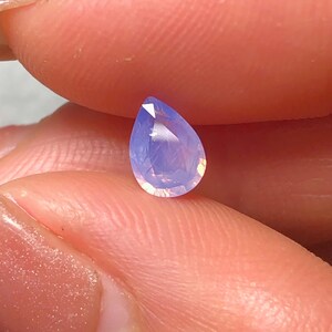 0.50 ct Blue Pear Sapphire Vietnam, Unheat Sapphire Luc Yen - Etsy 日本