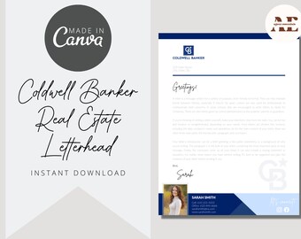 Exp Real Estate Letterhead Template - Etsy