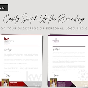 Exp Letterhead Template | Real Estate Letterhead Template | for ...