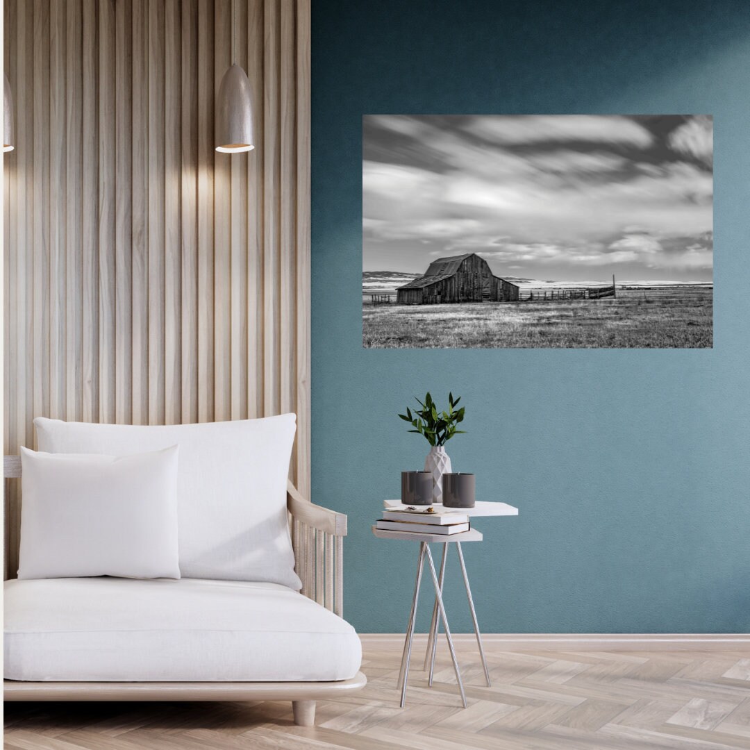 Rustic Barn Photo Collage Barns of Colorado Farmhouse Decor for Home ...