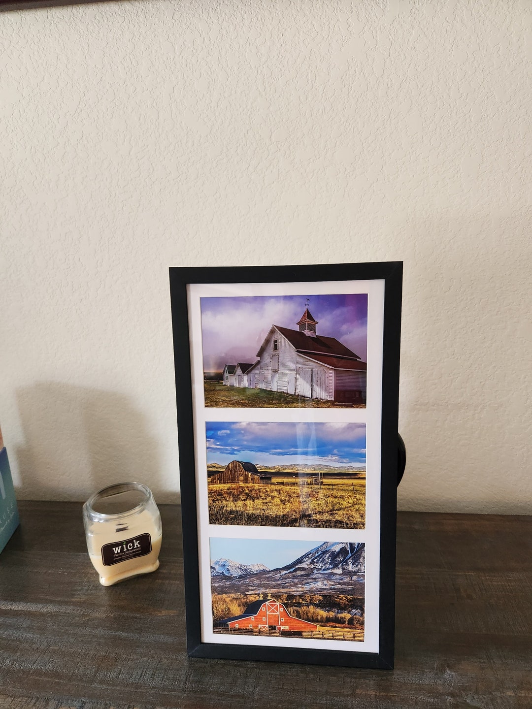 Rustic Barn Photo Collage Barns of Colorado Farmhouse Decor for Home ...