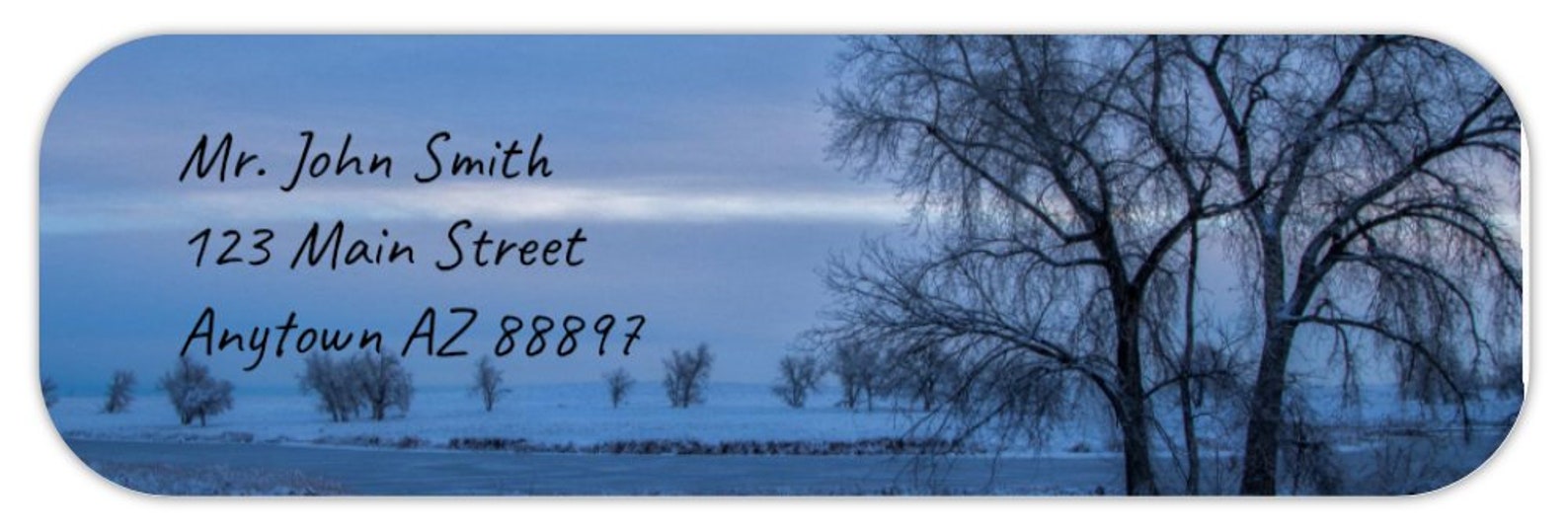 Personalized Address Label Customized Photo Label for Home or Business ...