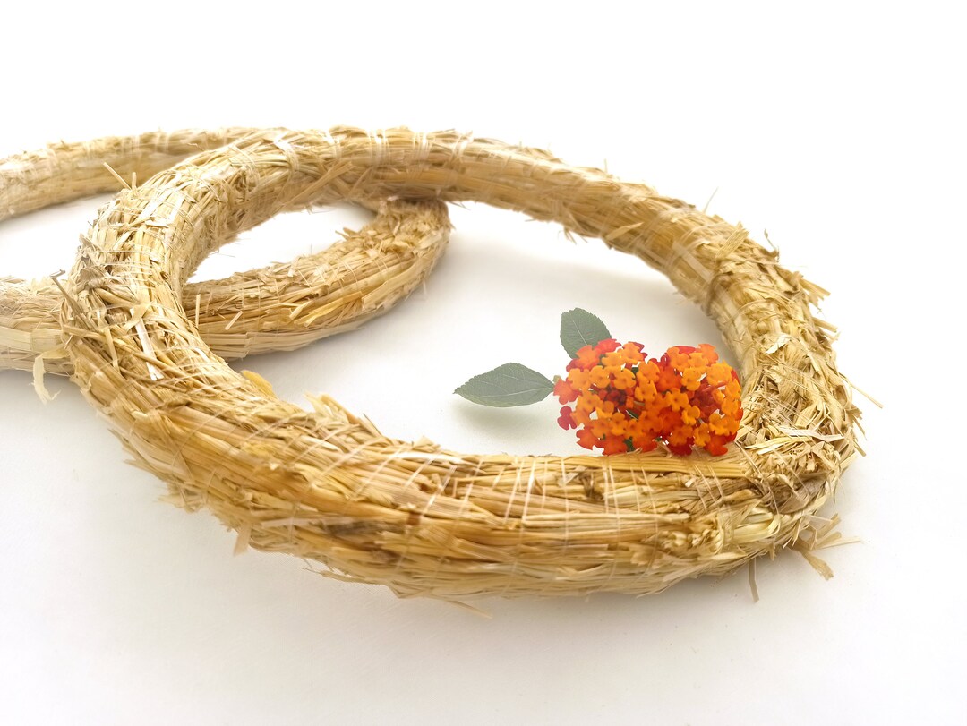 Straw Wreath, Straw Ring, Straw Roman, Wreath Hoop, Wreath Ring, Straw ...