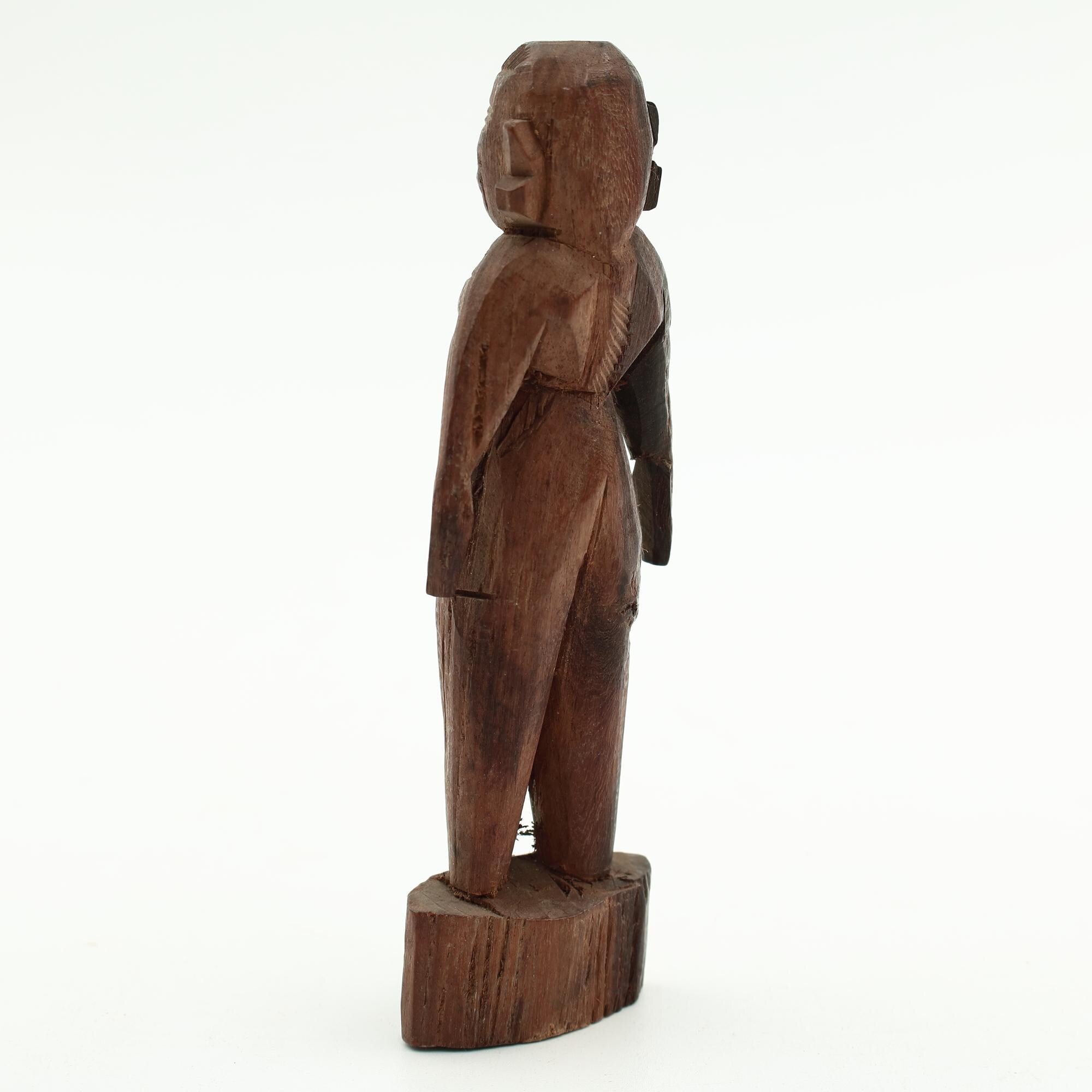 Antique Indian Marapachi Bommai Wooden Carved Doll - Etsy