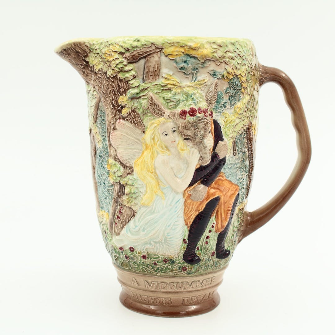 Beswick Shakespeare Jug Midsummer Nights Dream 400th Anniversary Stamp ...