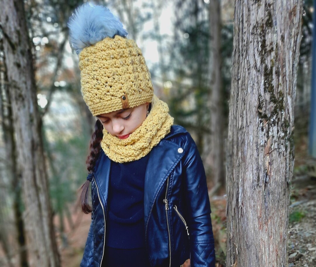 Modèle de bonnet au crochet, Bonnet texturé au crochet, Bonnet d'hiver ...
