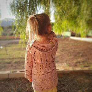 Kids Cadiz Cardigan Crochet Pattern PDF - Etsy
