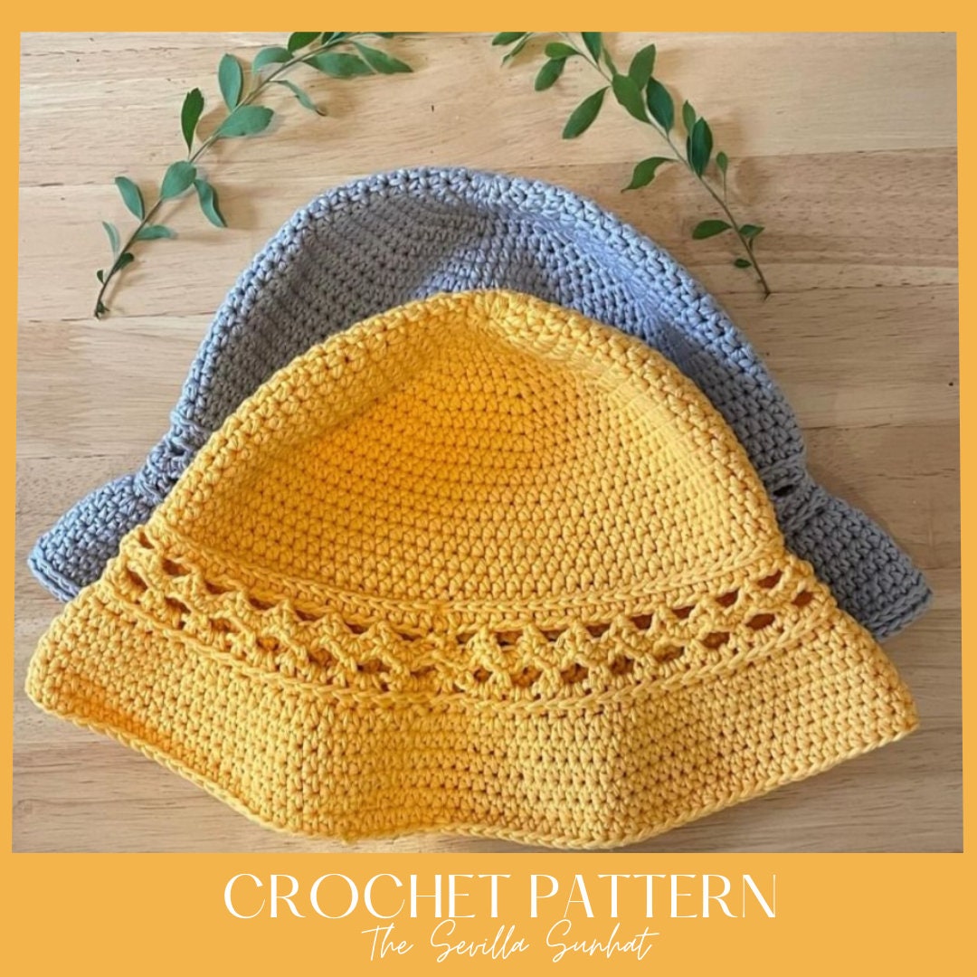 The Sevilla Sunhat Pattern PDF - Etsy
