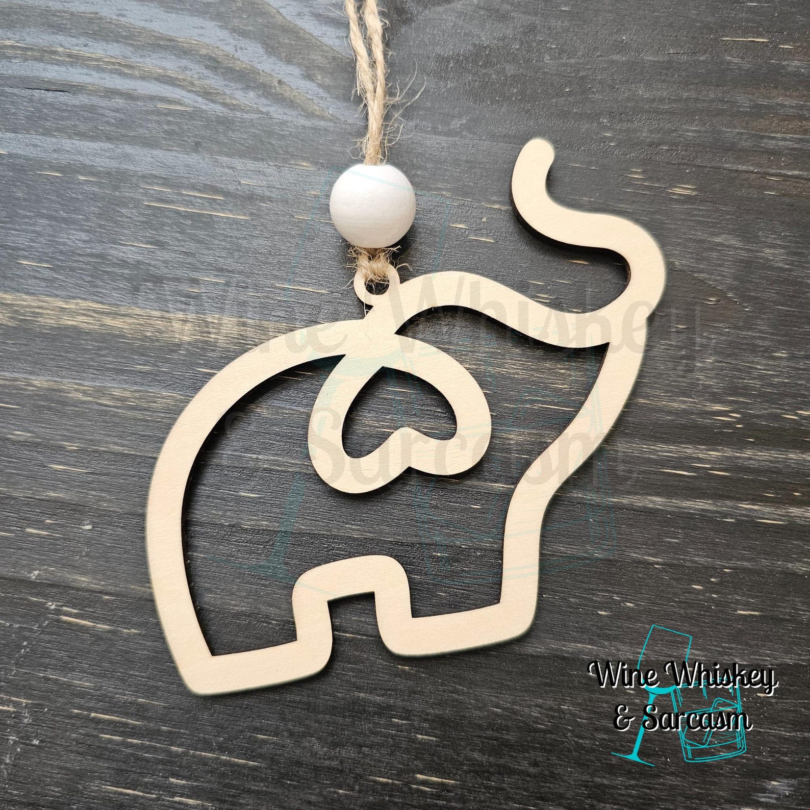 Sisterhood Story Charm | Unbreakable Bond Ornament | Elephant Ornament ...