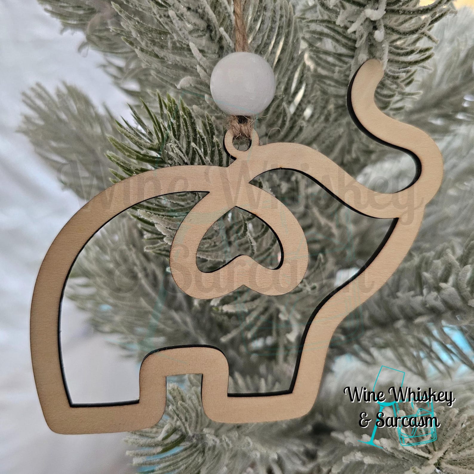 Sisterhood Story Charm | Unbreakable Bond Ornament | Elephant Ornament ...