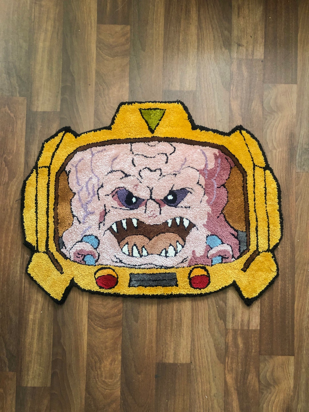 Custom Tufted TMNT Krang Floor Rug - Etsy