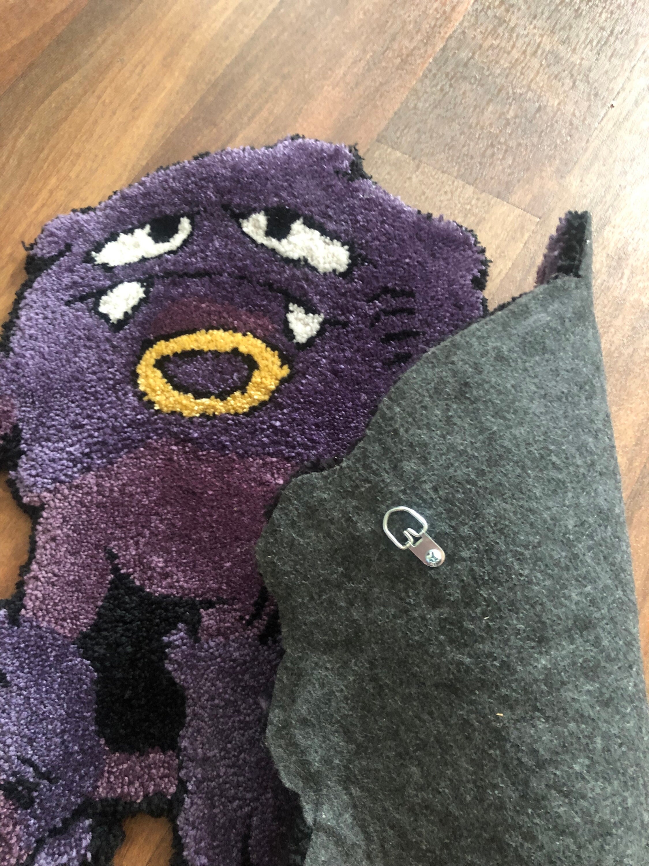 Custom Tufted Wall-mount Pokemon Wheezing Rug - Etsy