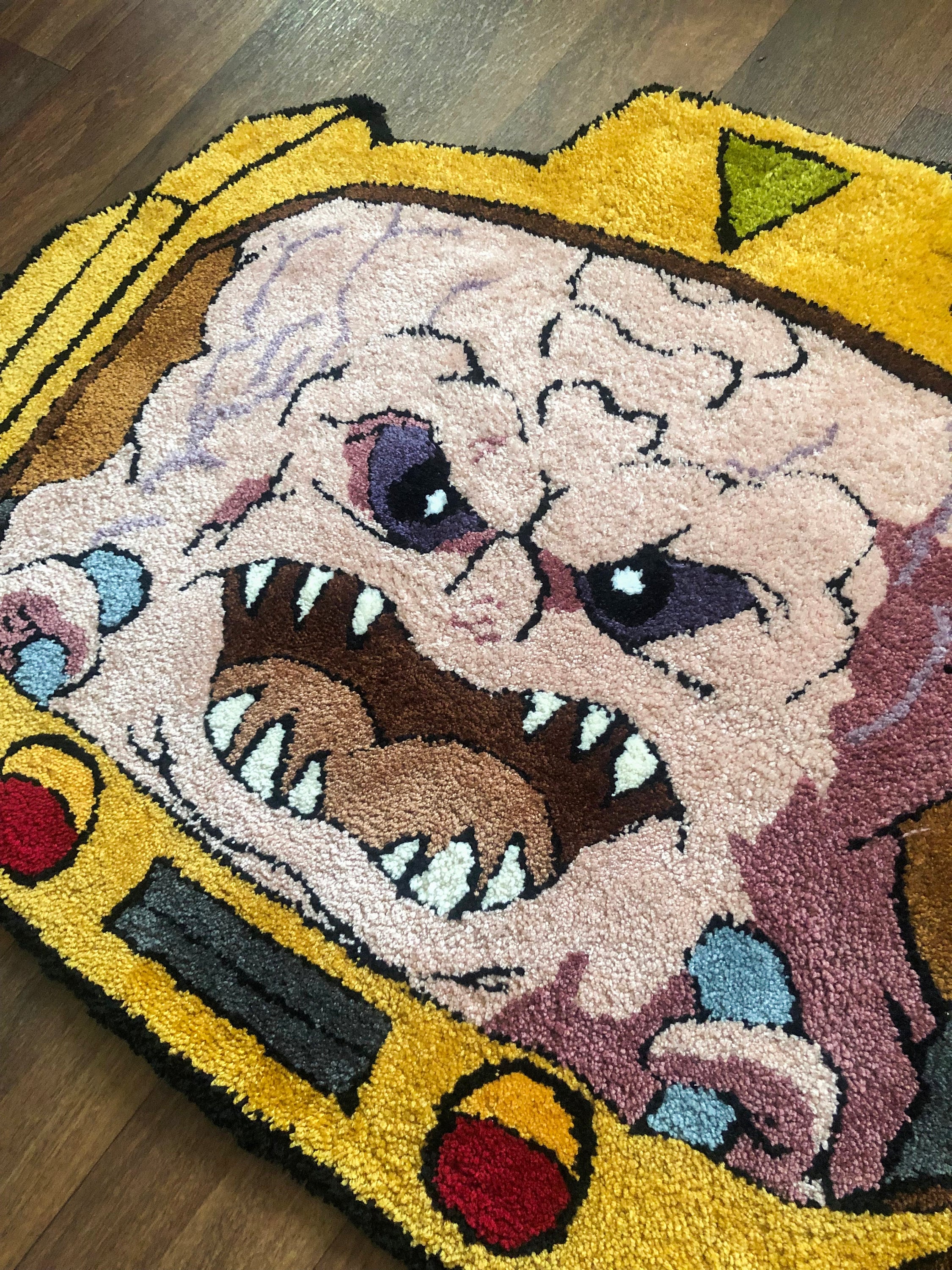 Custom Tufted TMNT Krang Floor Rug - Etsy