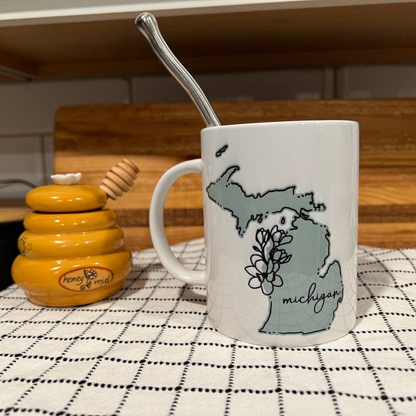 Michigan Mug - Etsy