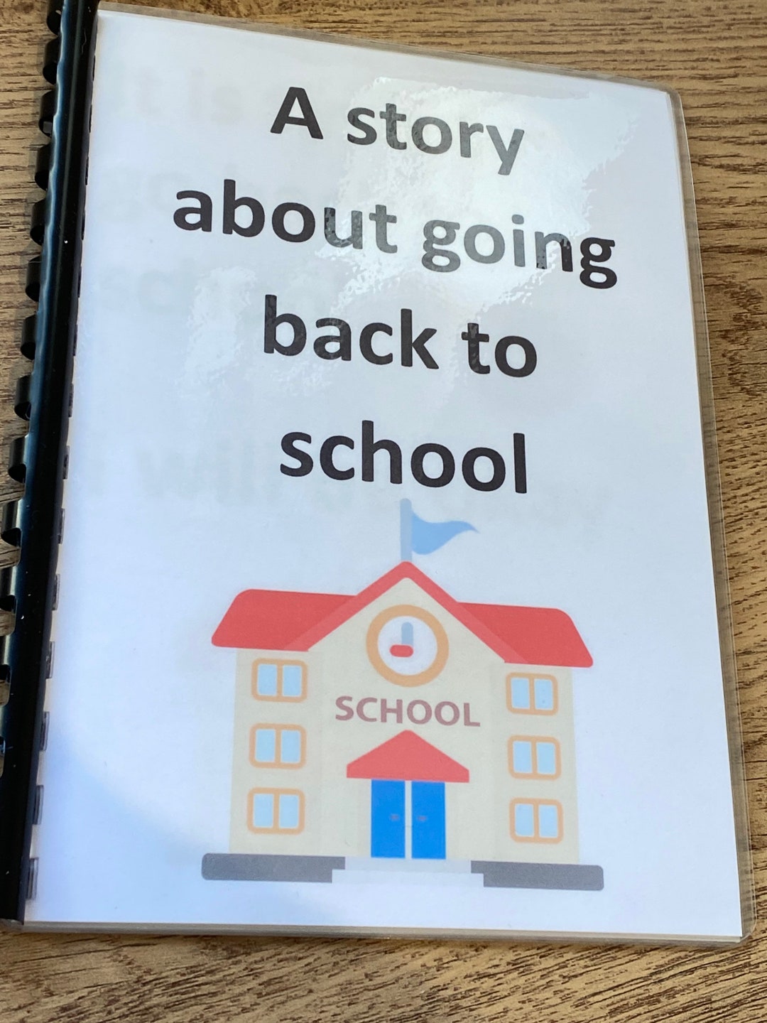 Social Story… Going Back to School. Ideal for Young Children or Those ...