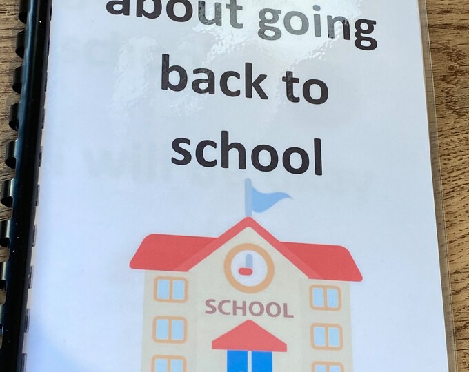 Social Story… Going Back to School. Ideal for Young Children or Those ...