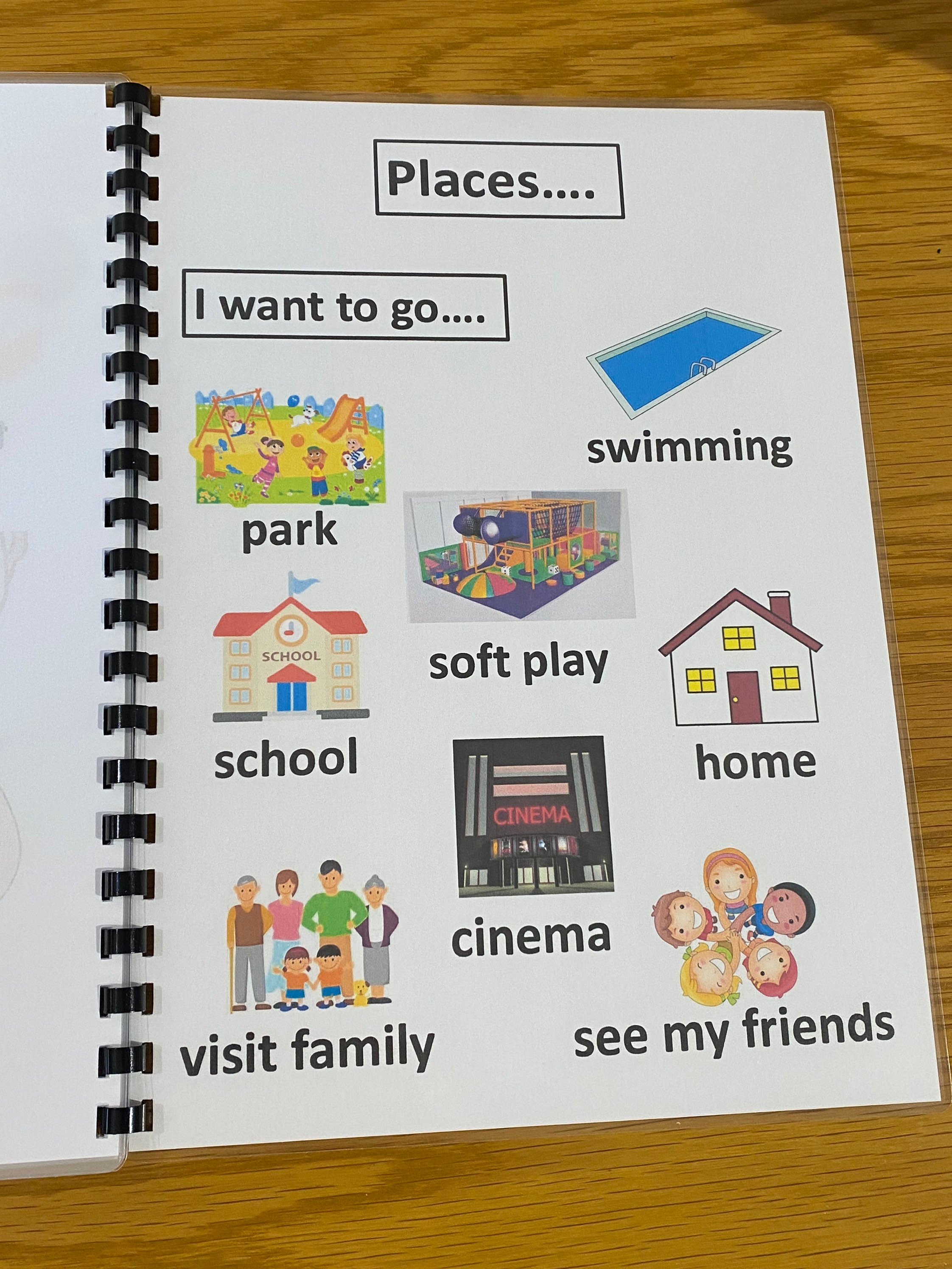 My Communication Book. A Visual/communication Aid. - Etsy UK