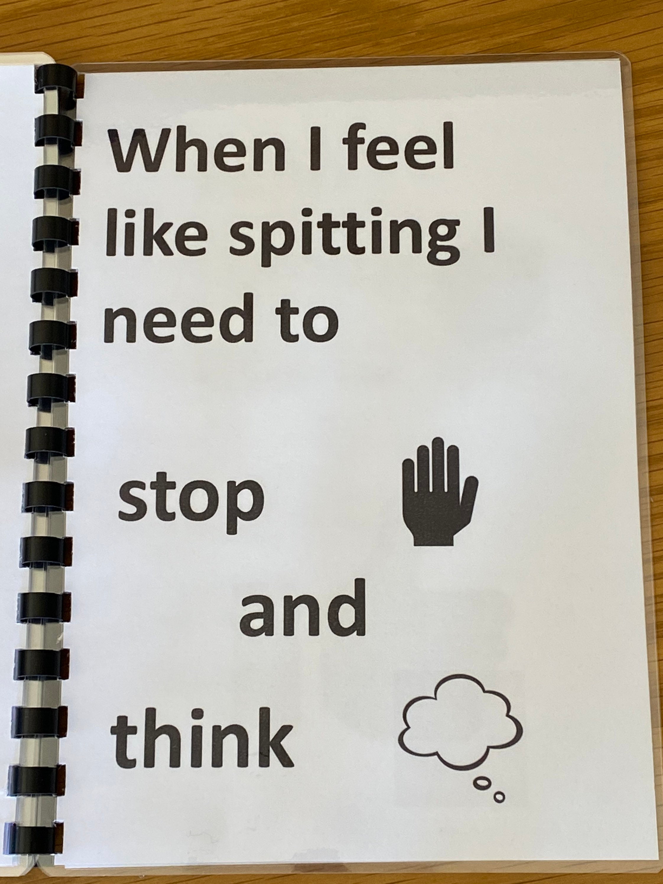 Social Story About Spitting. Great for Young Children and Those With ...