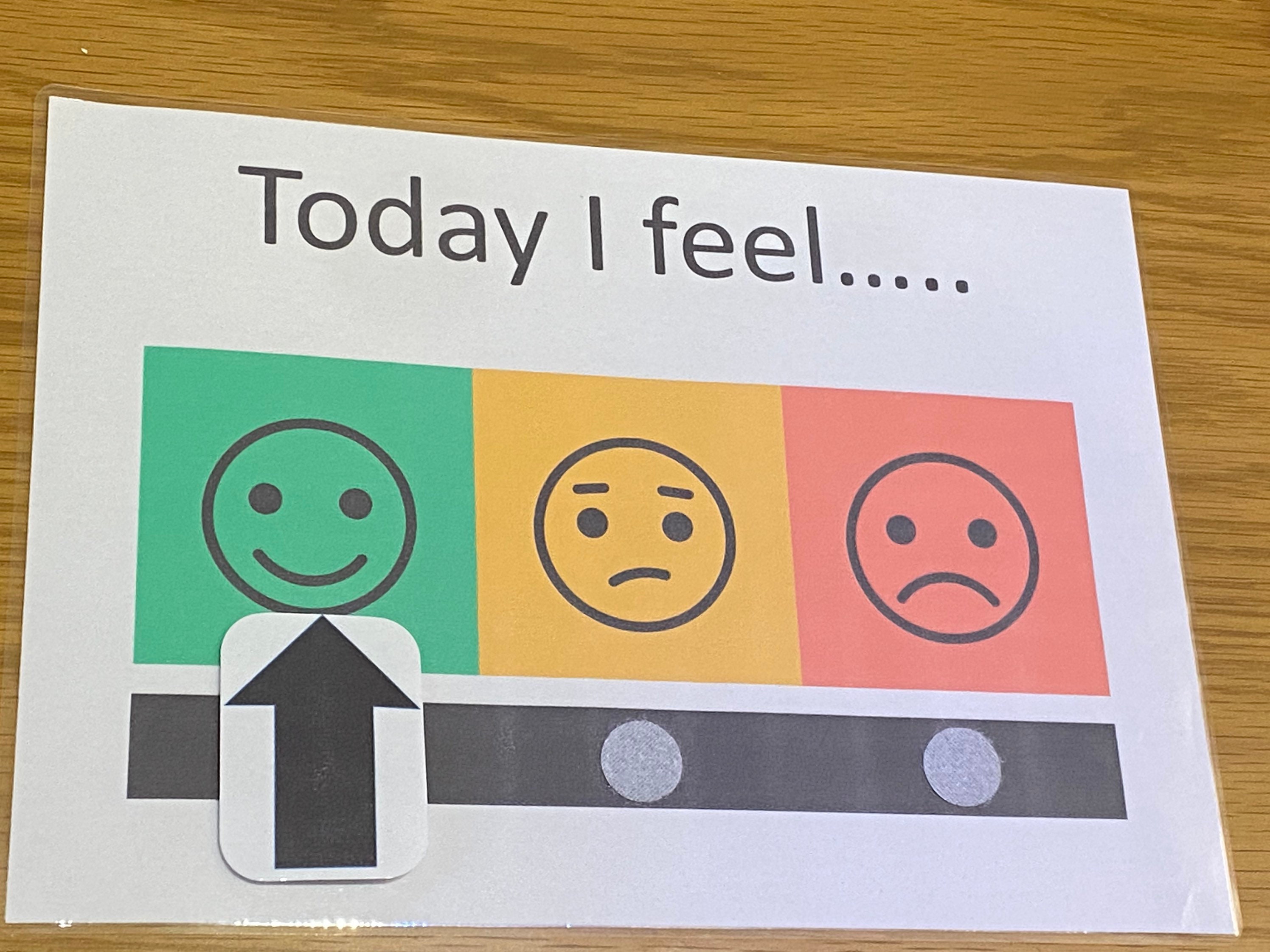 Visual Aid Reusable Mood Board. I Feel Today. Ideal for Children With ...