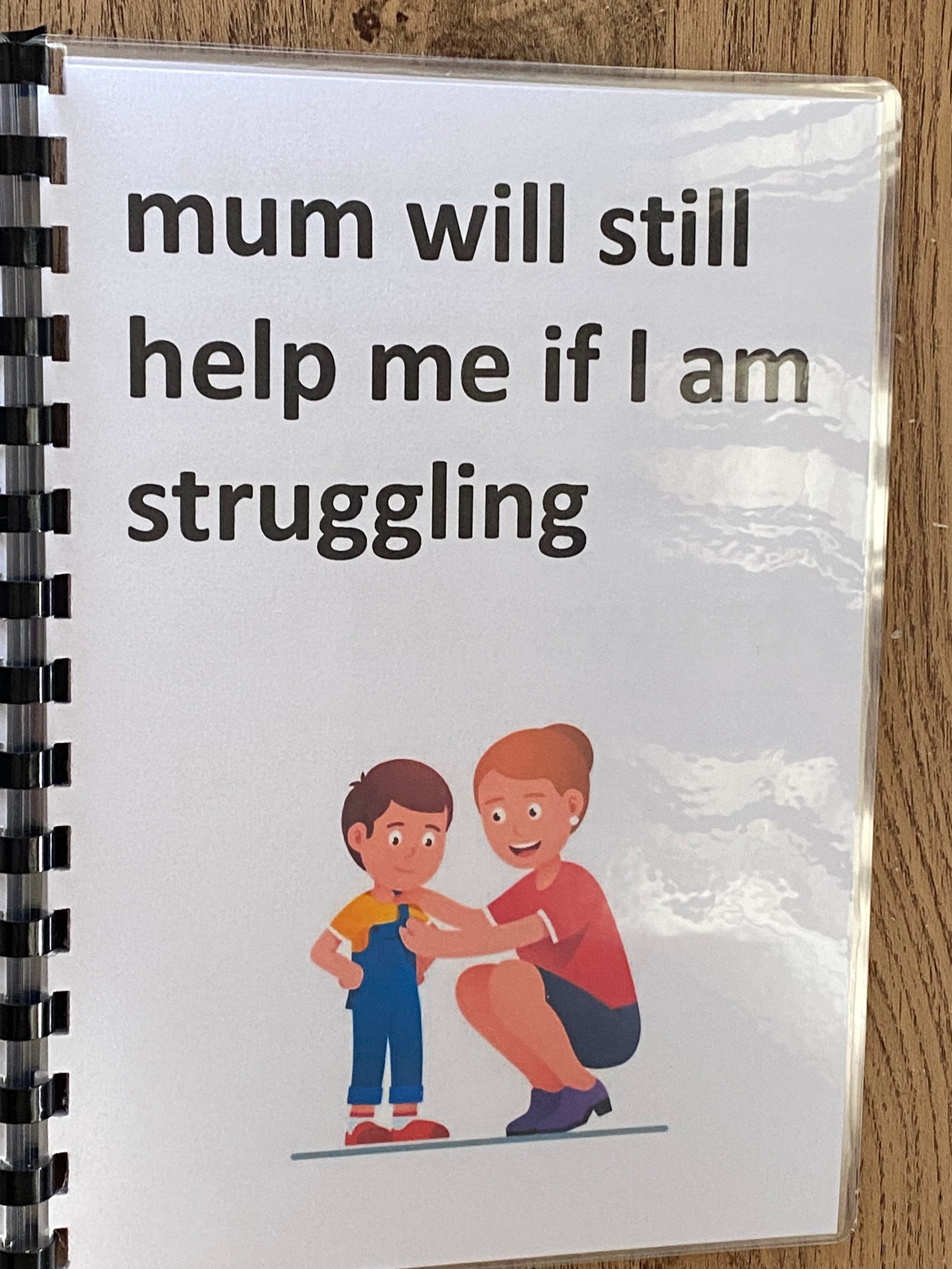 Social Story. Getting Dressed. Asd/autism/special Needs/young Children ...