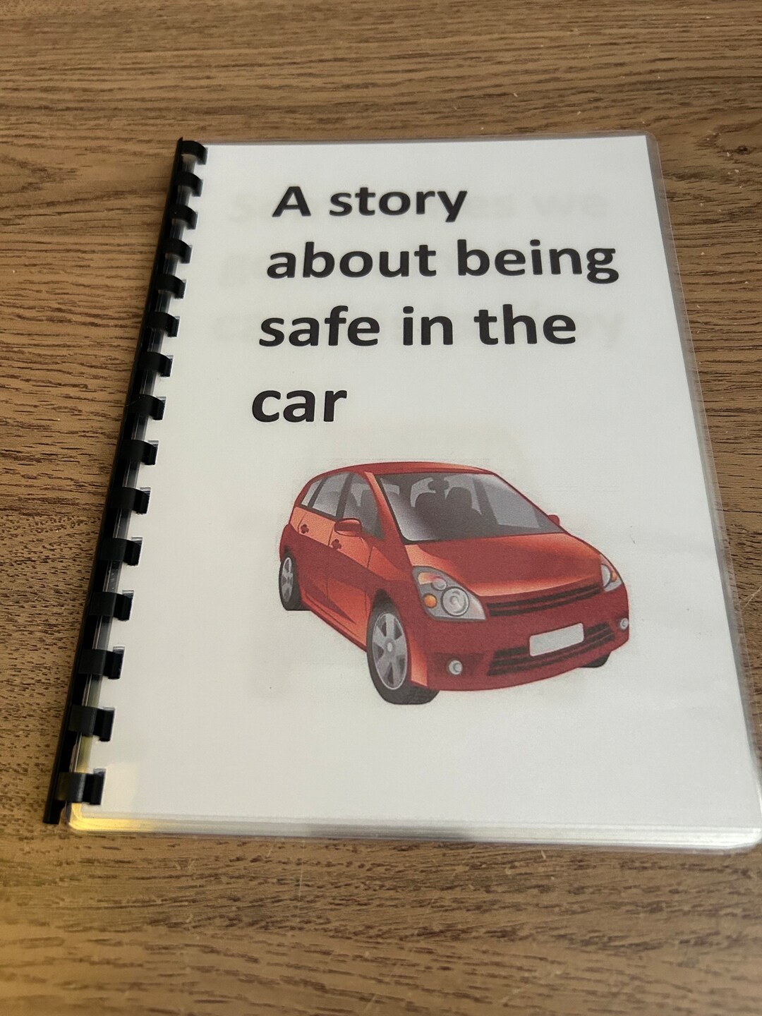 Being Safe in the Car Social Story, Asd/autism/special Needs ...