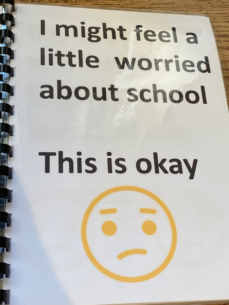 Social Story Going Back to School. Ideal for Young Children or Those ...