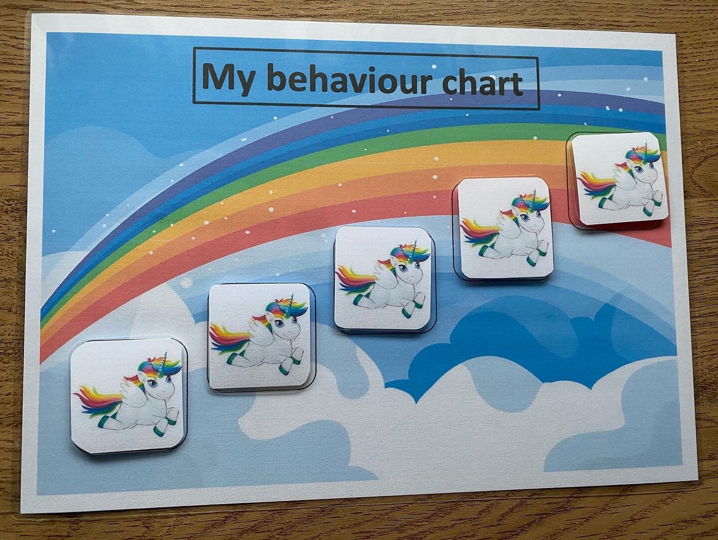 Unicorn Behaviour Reward Chart. Children. Asd. Childminder. Home ...
