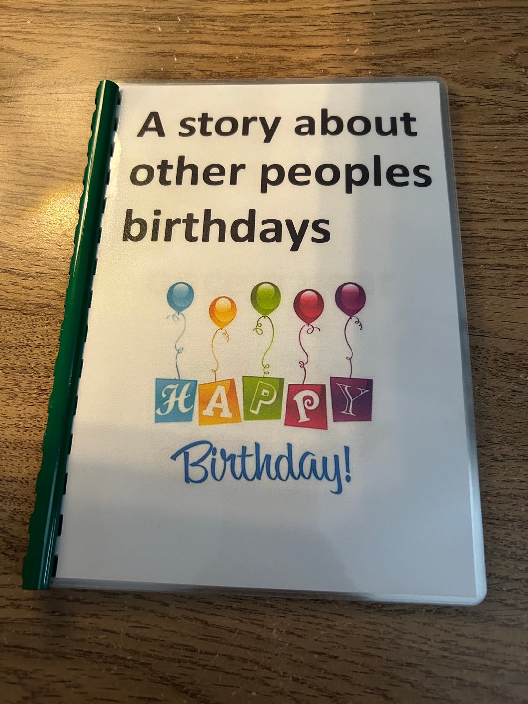 Other Peoples Birthday Social Story. Asd/autism/special Needs - Etsy