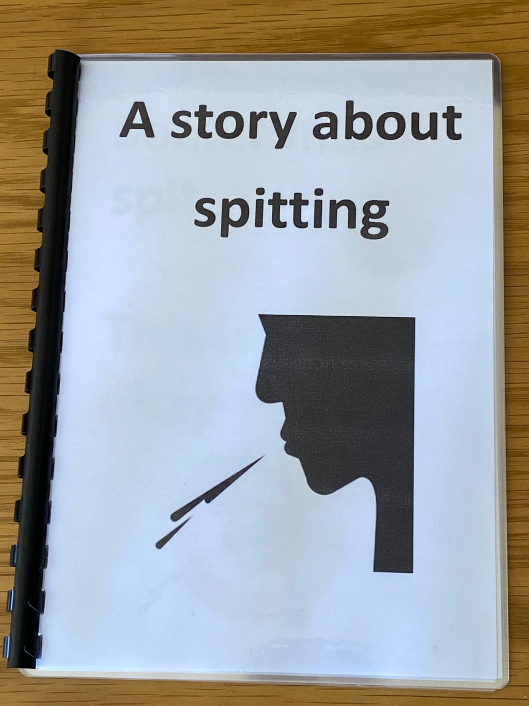 Social Story About Spitting. Great for Young Children and Those With ...