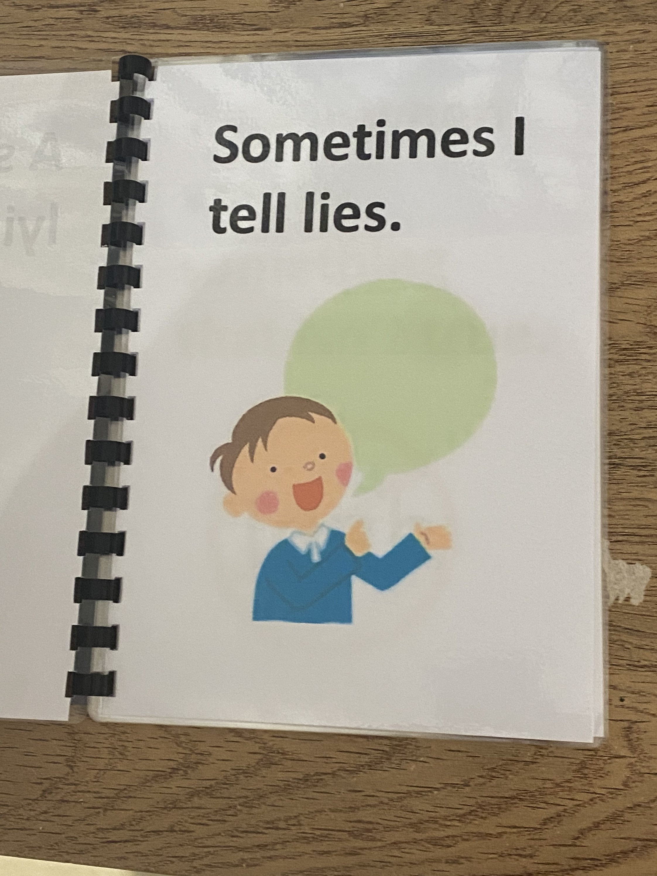 Lying Social Story. Asd/autism/special Needs/adhd - Etsy UK