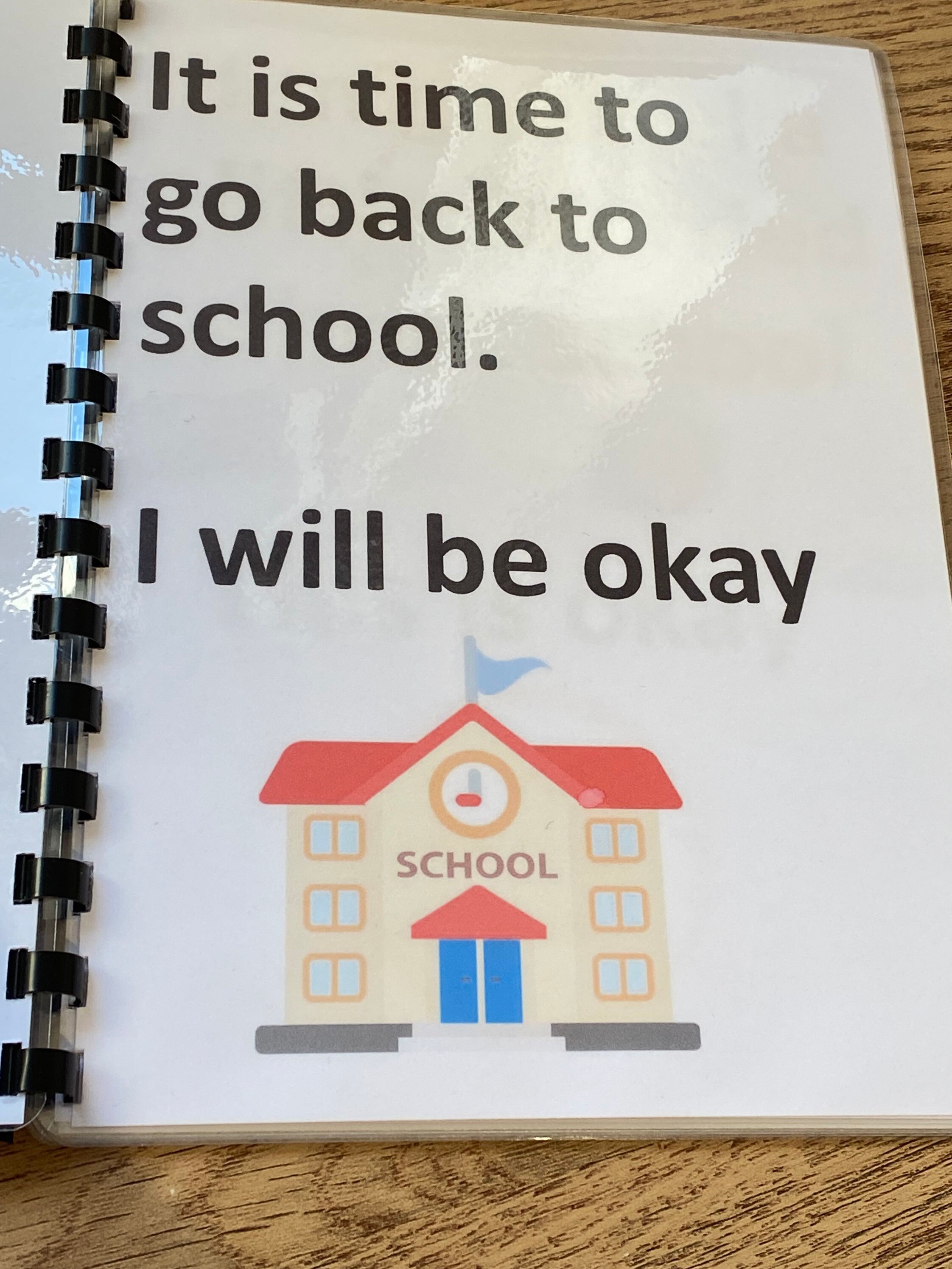 Social Story Going Back to School. Ideal for Young Children or Those ...