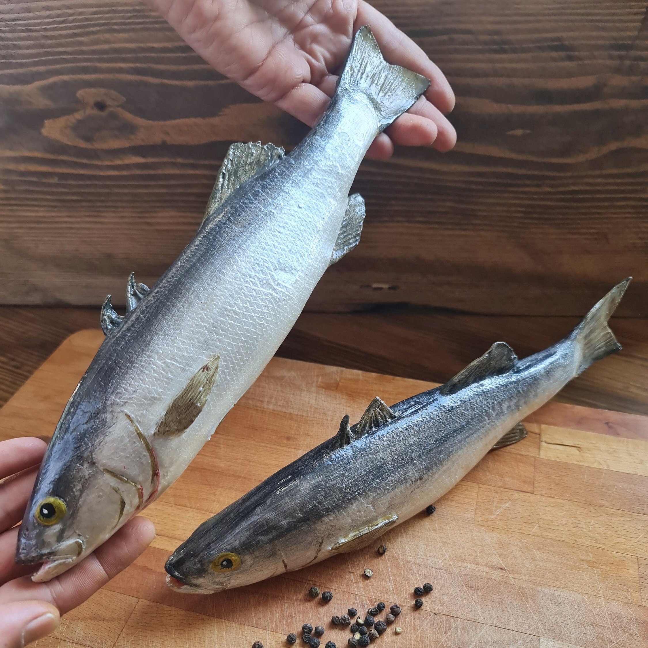 Fake Faux Replica Fish Double-sided for Hanging , Display and ...