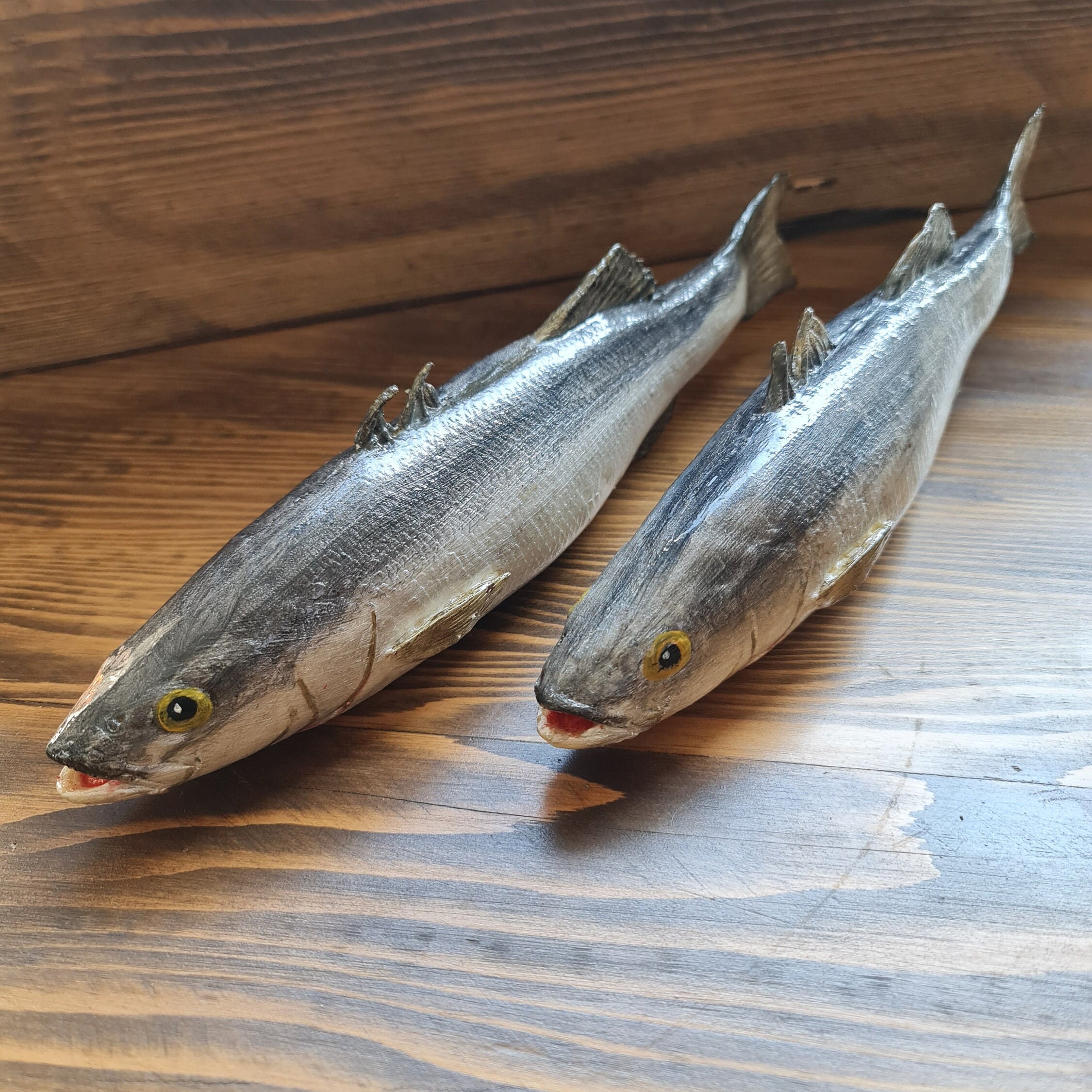 Fake Faux Replica Fish Double-sided for Hanging , Display and ...