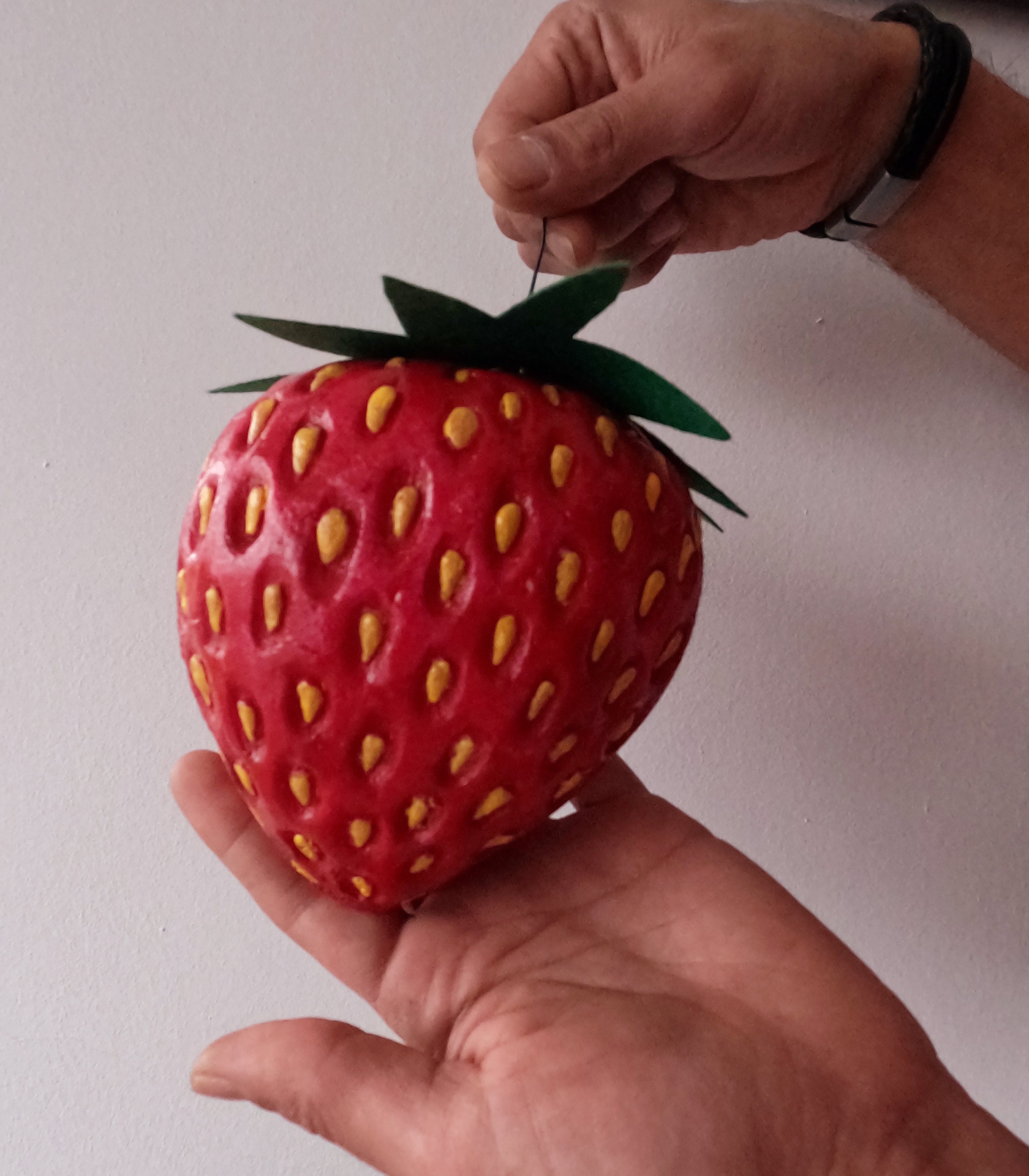 Giant Decorative Strawberry Realistic Replica for Stunning Displays - Etsy