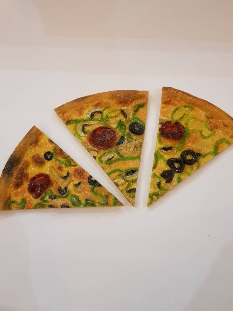 Fake Faux Slice Pizza for Display and Decoration - Etsy
