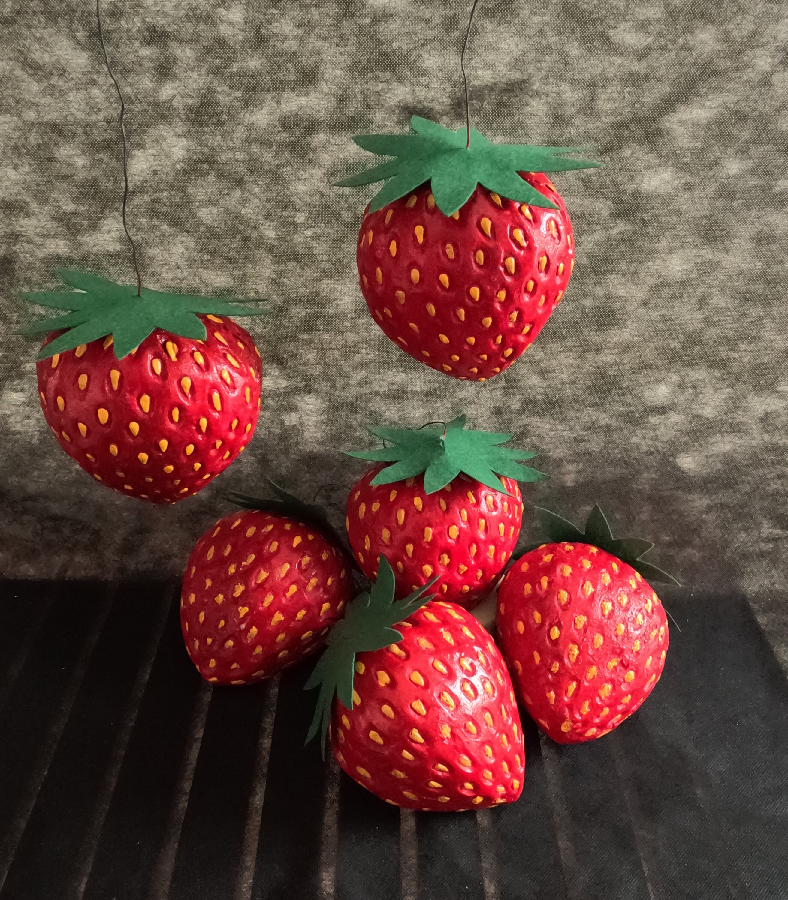 Giant Decorative Strawberry Realistic Replica for Stunning Displays - Etsy