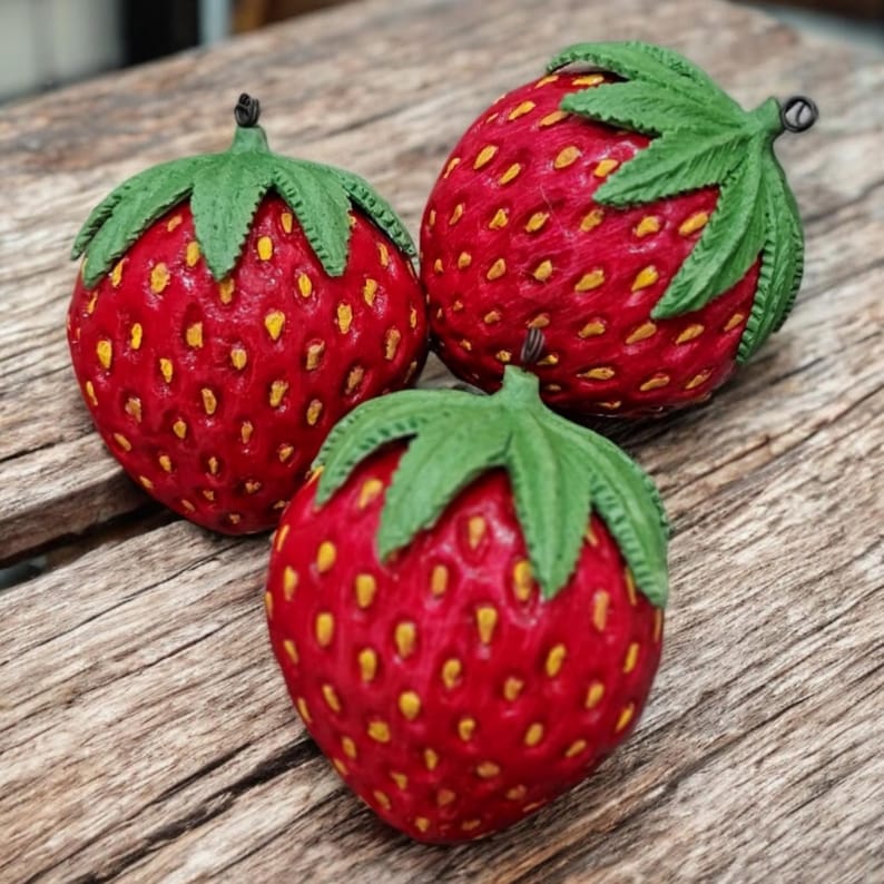 Giant Decorative Strawberry - Realistic Replica for Stunning Displays ...