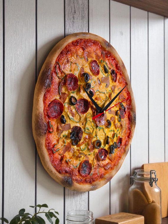 Pizza Wall Clock