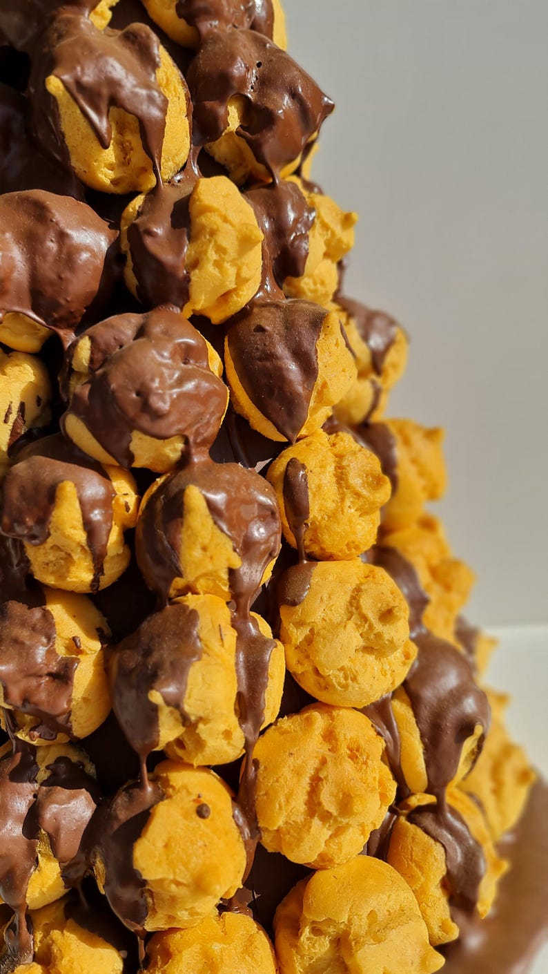 Realistic Profiterole Tower for Pastry Shop Display - Etsy