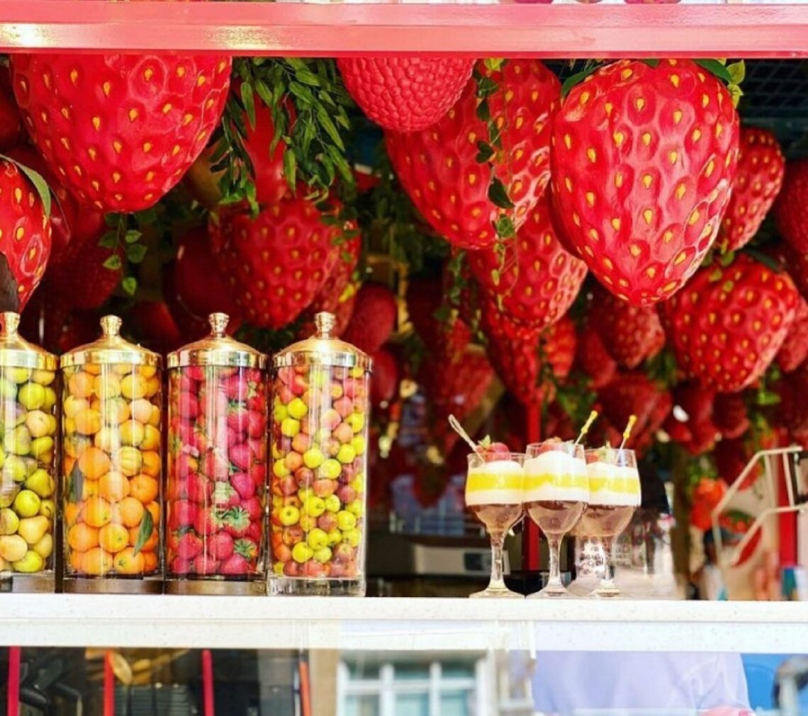 Giant Decorative Strawberry Realistic Replica for Stunning Displays - Etsy